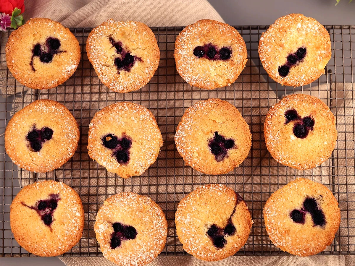GF BLUEBERRY FRIAND BOX 12 – SG Bakery